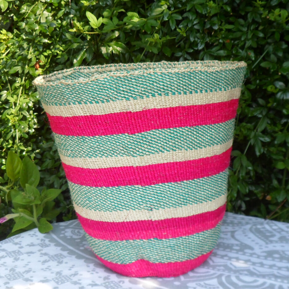Kenyan fine weave sisal baskets Archives - Injabulo