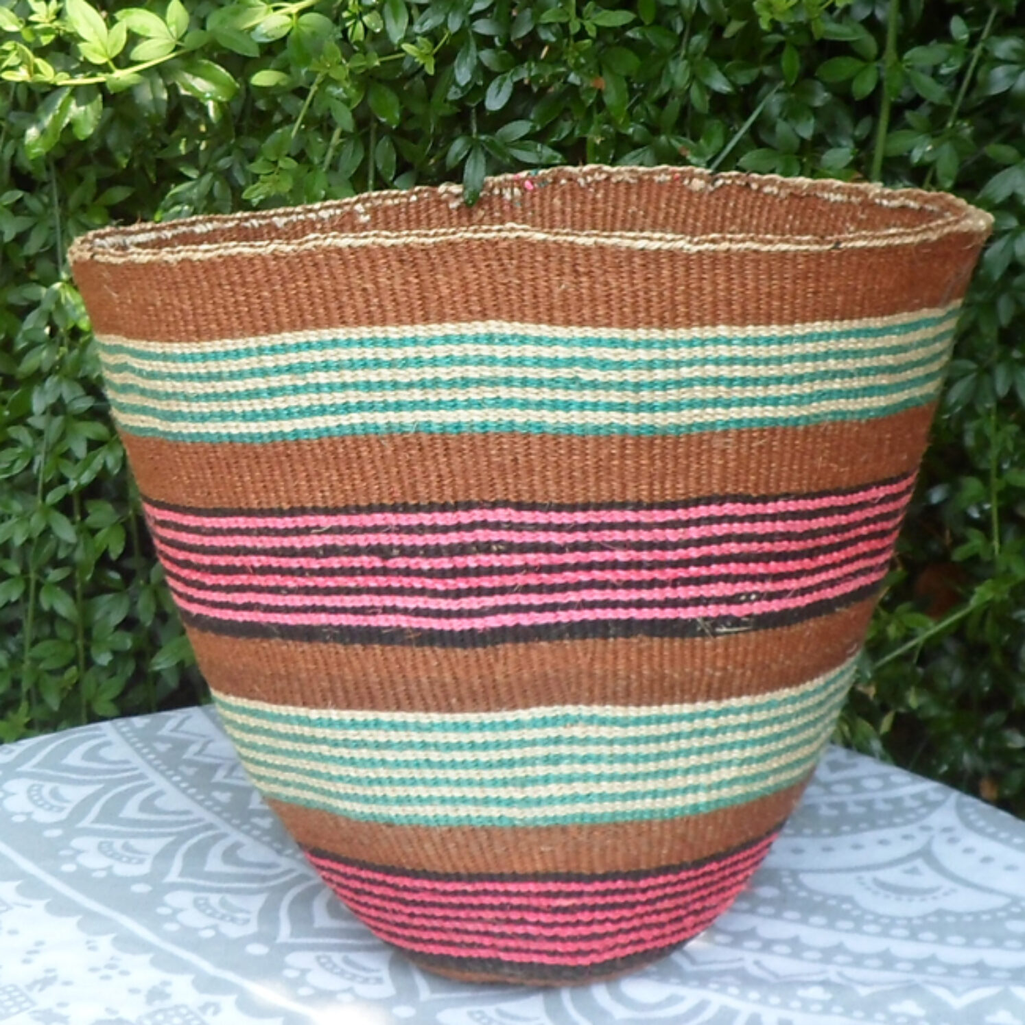 Kenyan fine weave sisal baskets Archives - Injabulo