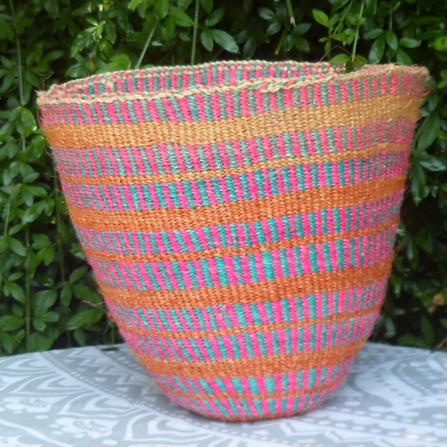 Kenyan fine weave sisal baskets Archives - Injabulo