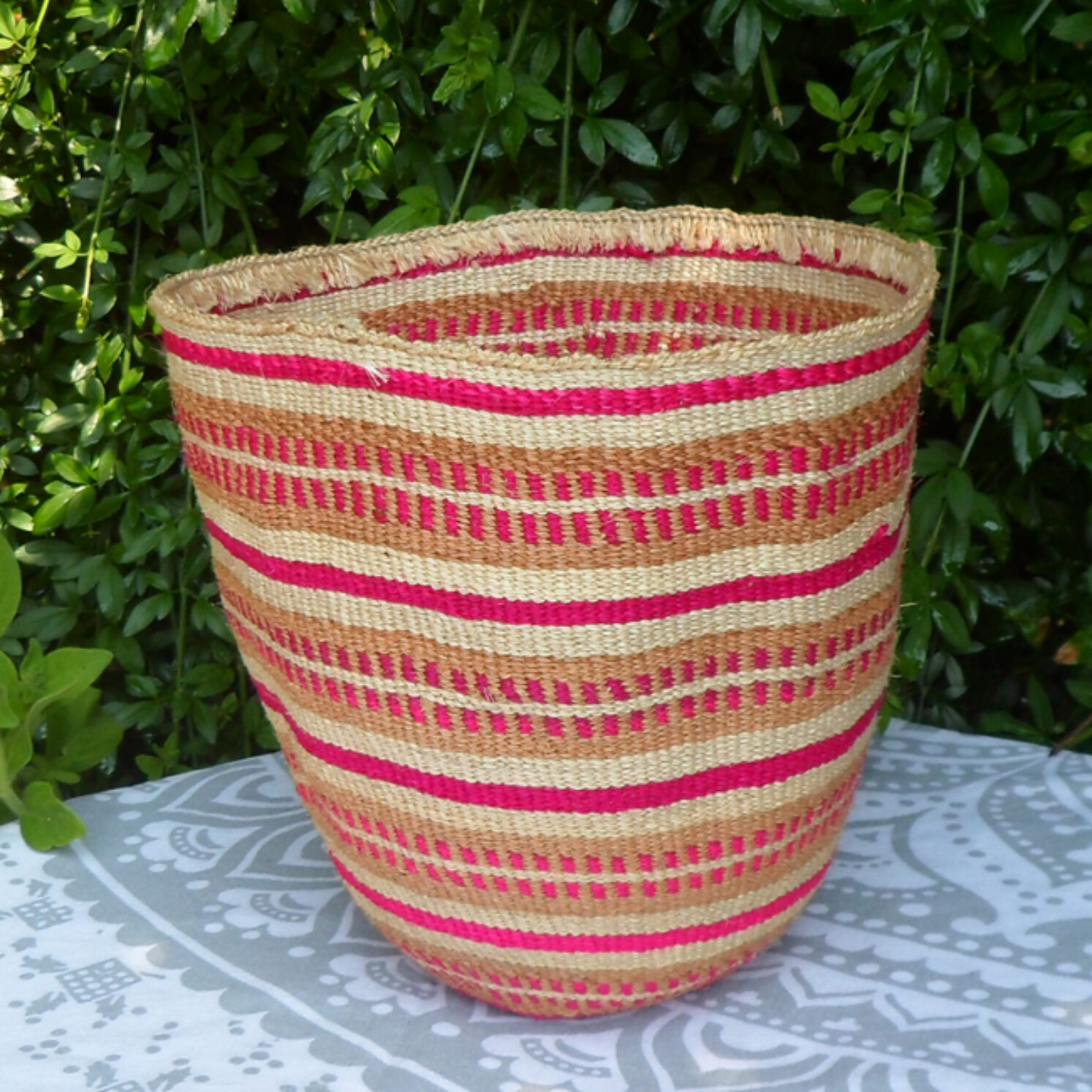 Kenyan fine weave sisal baskets Archives - Injabulo