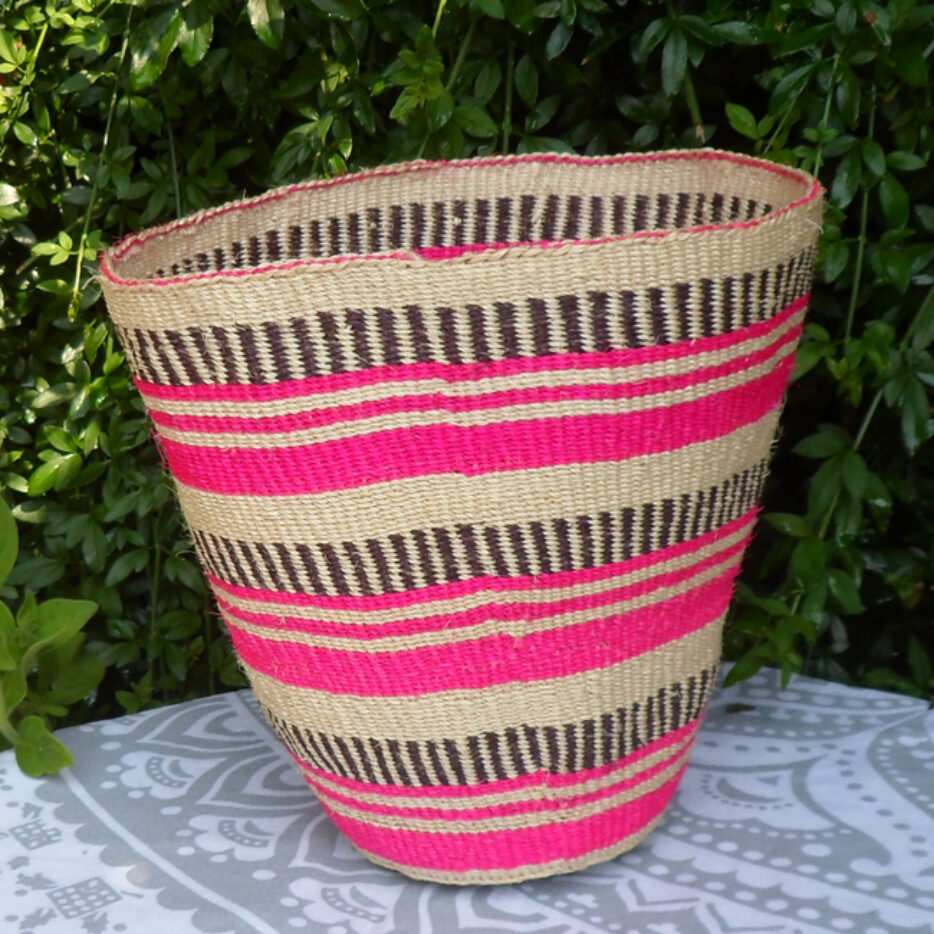 Kenyan fine weave sisal baskets Archives - Injabulo
