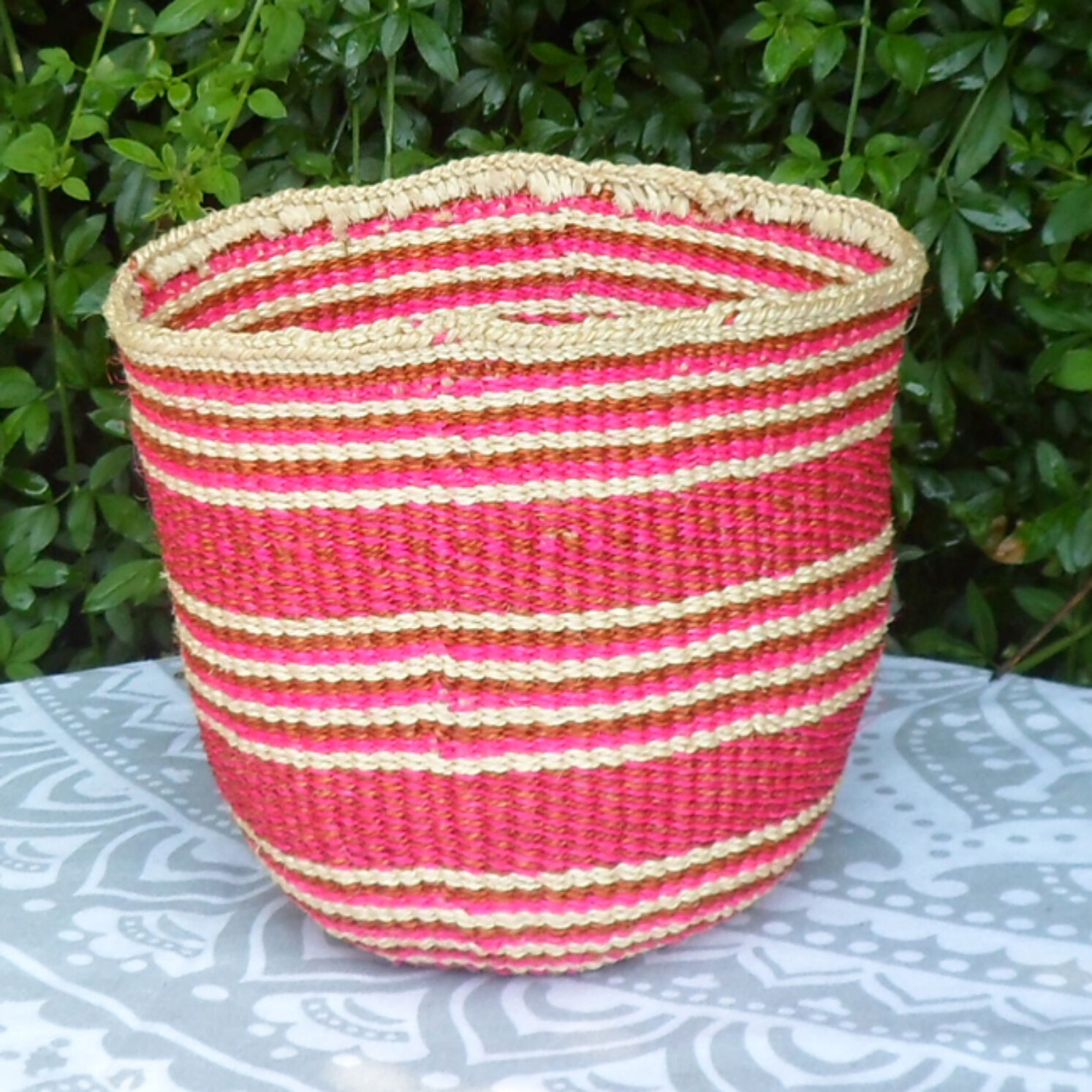 Kenyan fine weave sisal baskets Archives - Injabulo