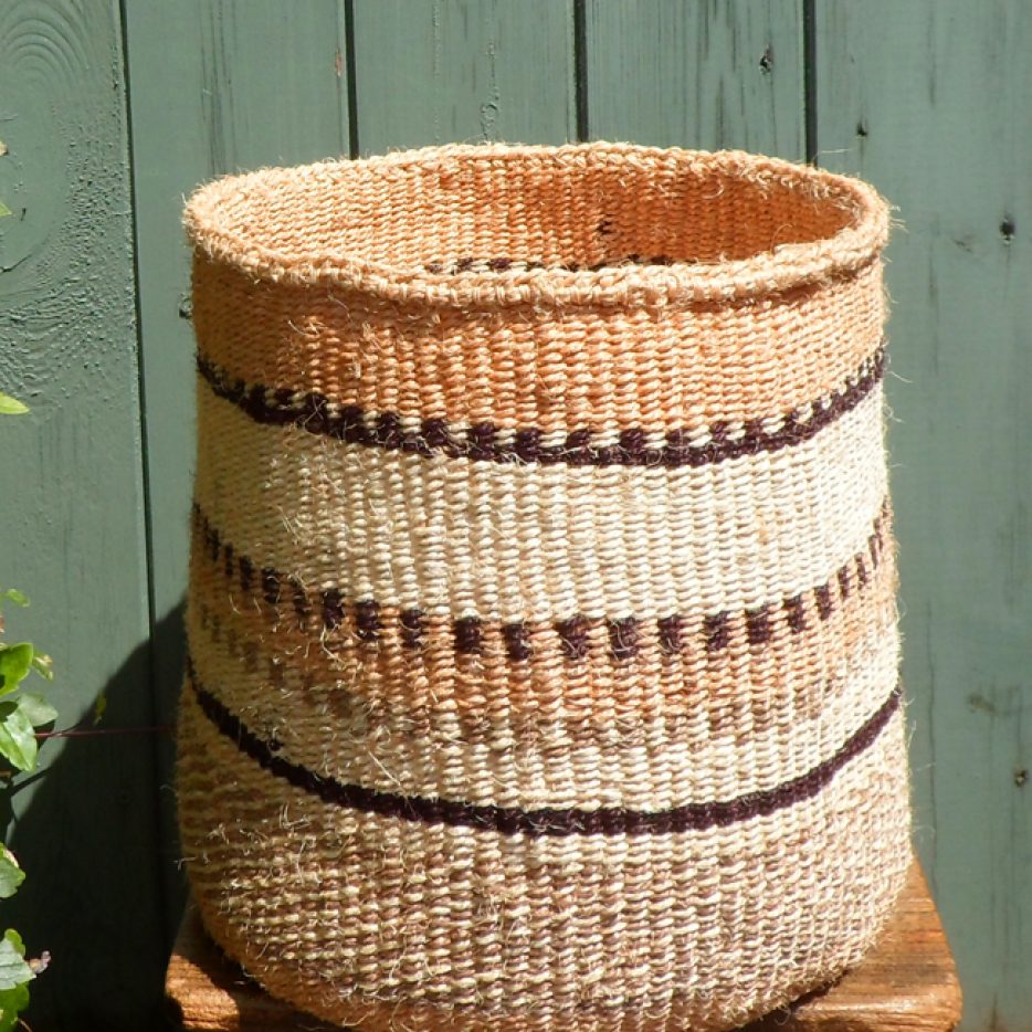 Kenyan sisal baskets Archives - Injabulo